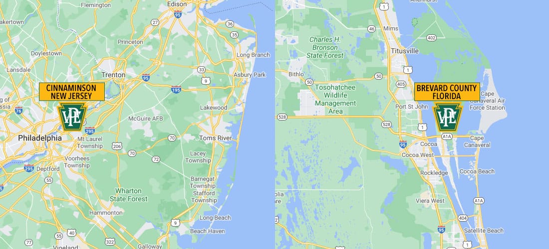 Service Areas - Maps - Penn Valley Engineering, LLC